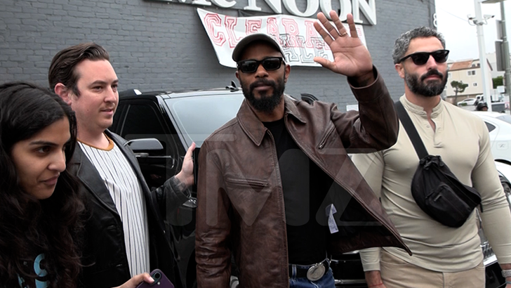 Keke Palmer & LaKeith Stanfield's LA gas giveaway ends with cops showing up