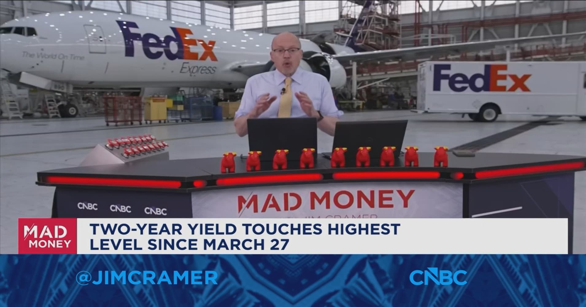Jim Cramer says the bond market needs to cooperate to sustain the rally