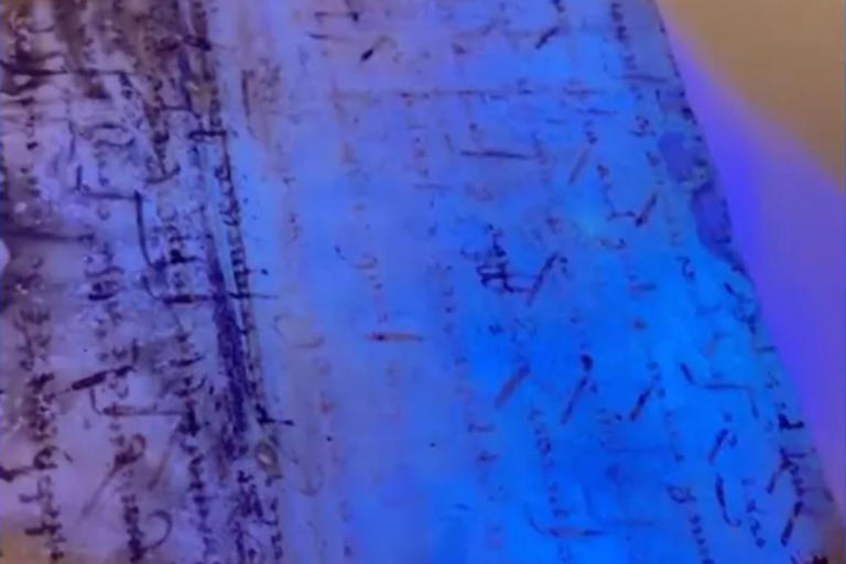 Glasgow researchers unearth 'ghost text' from New Testament 6th century ...