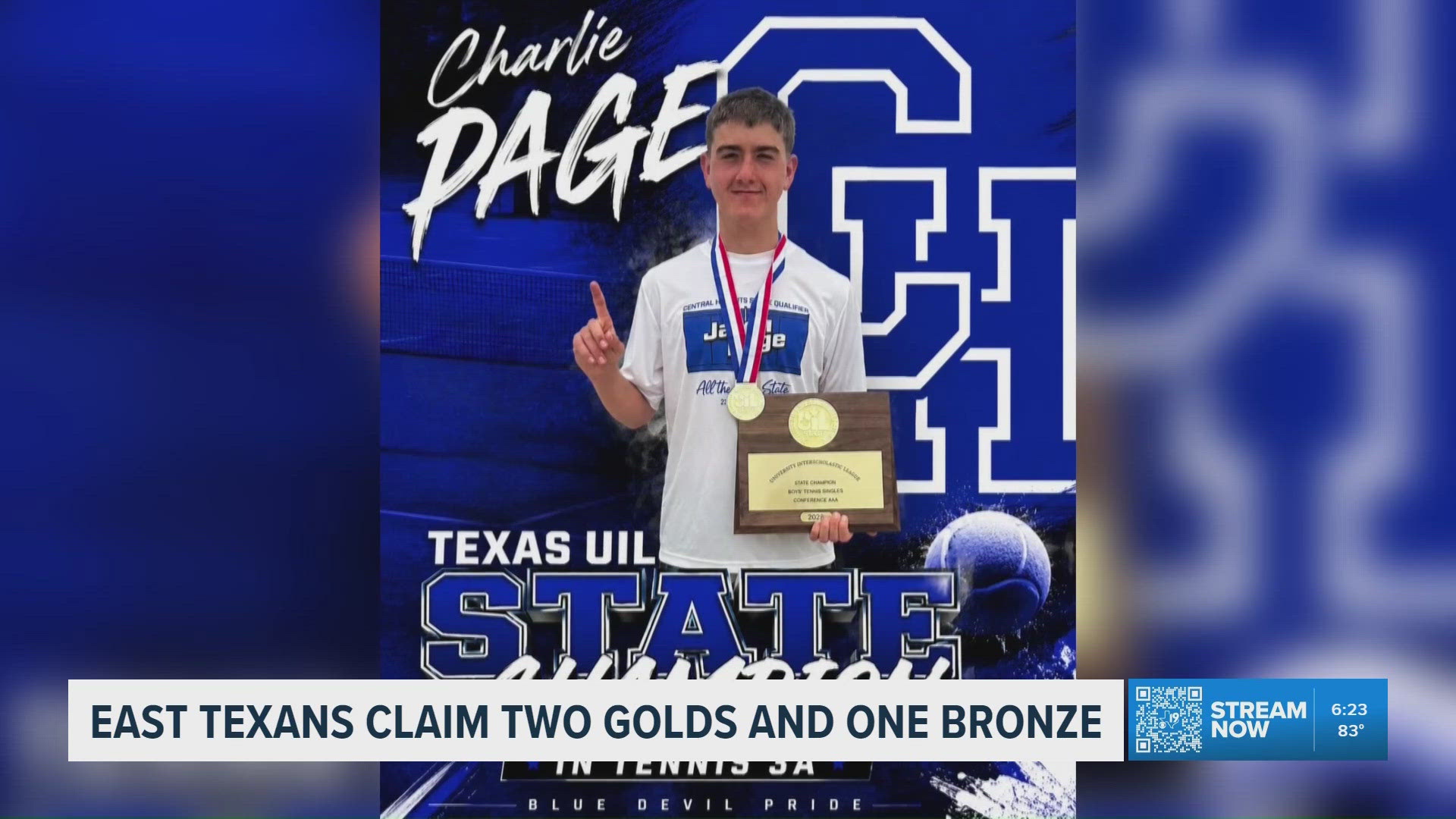East Texas athletes earn medals as spring sports season wraps up