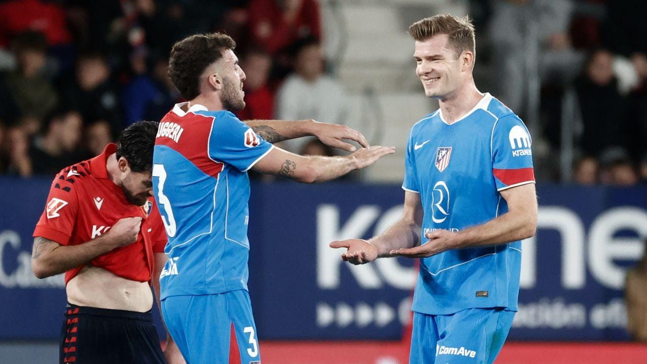 VÍDEO: vitória sobre Osasuna mantém At. Madrid na luta pelo pódio