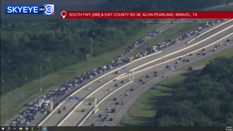 13 Alert Traffic: Highway 288 NB lanes reopened at CR 59 due to multi ...