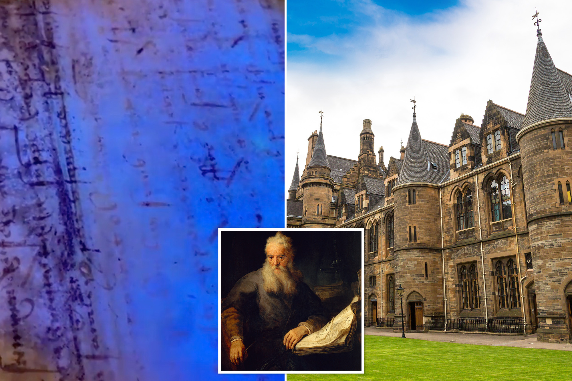Glasgow researchers unearth 'ghost text' from New Testament 6th century ...