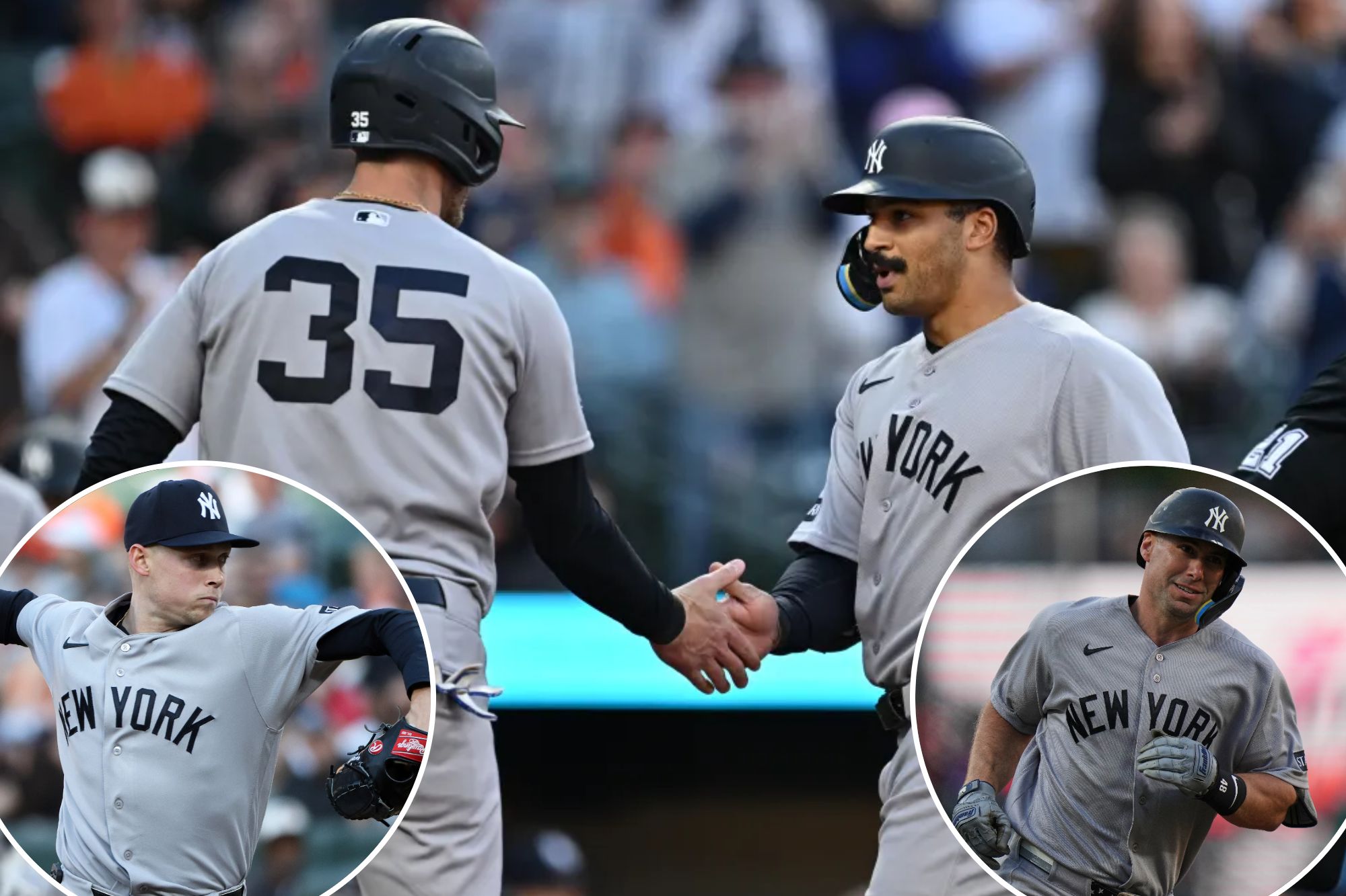 Yankees snap four-game skid as offense awakes from slumber in win over ...