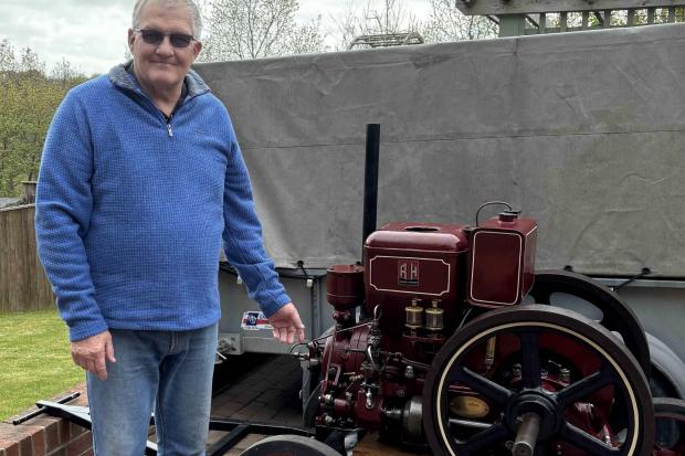 Rare vintage engine to go on display at Tractor Fest in Yorkshire