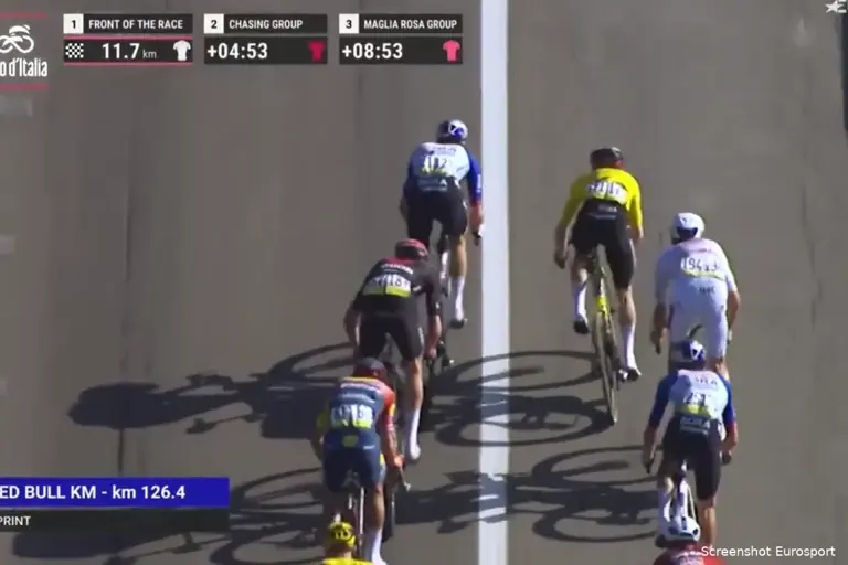 And then, out of nowhere, Vingegaard went for the bonus sprint: 'We'd ...