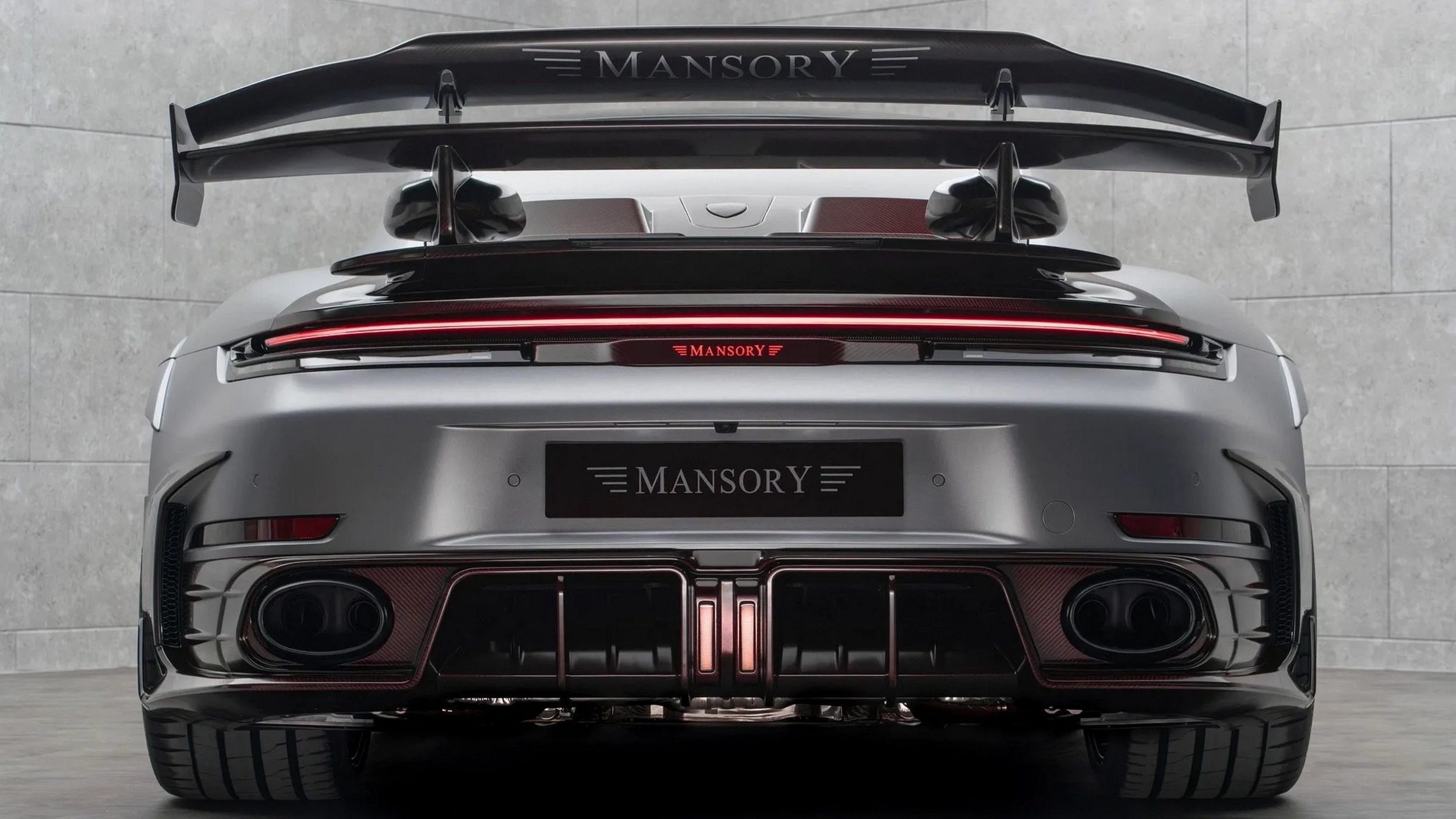 Only Mansory would dare call this 911 Turbo S kit “soft”