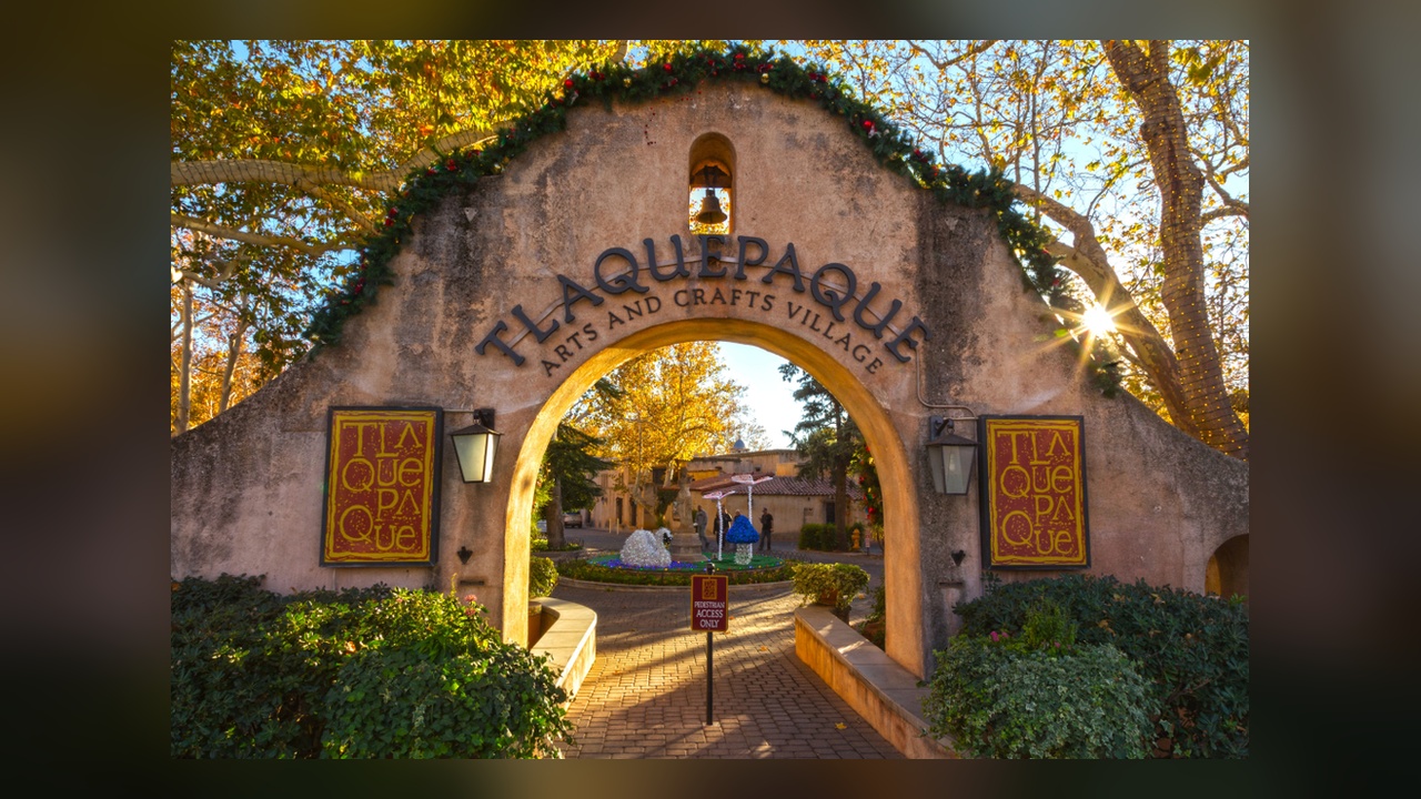 Sedona has a hand-built Mexican village tucked behind sycamore trees on ...