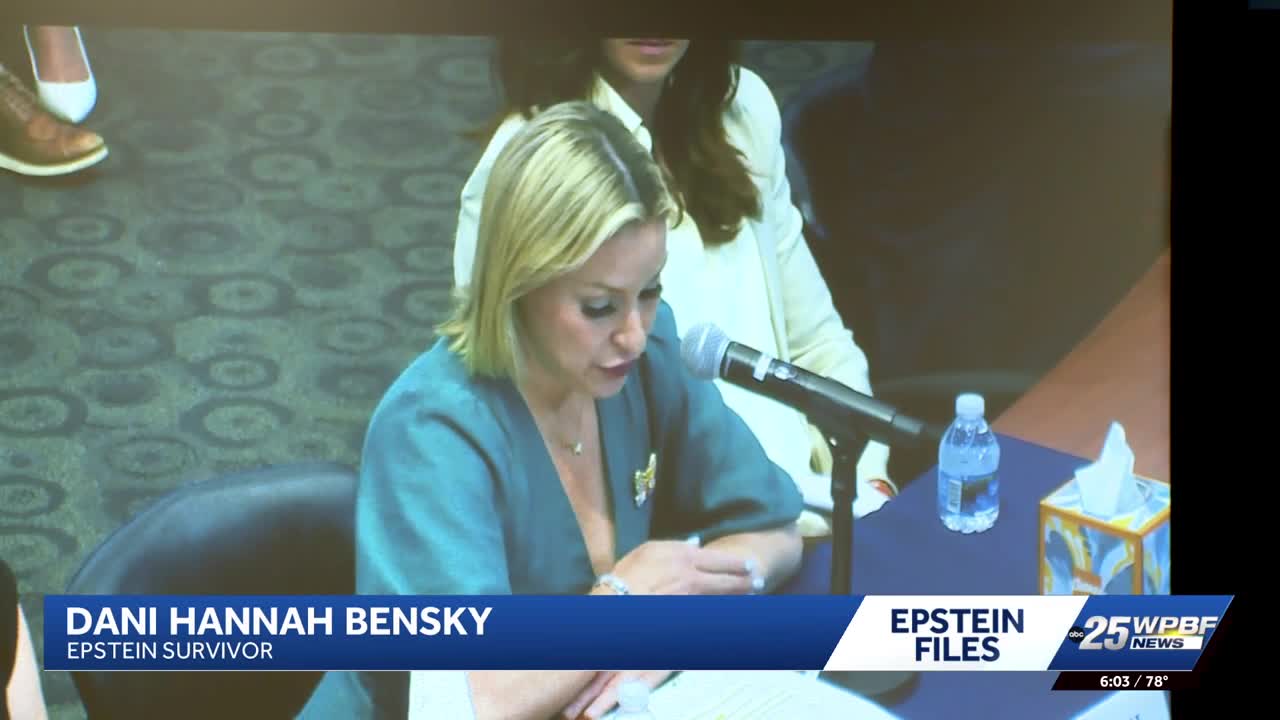 Survivors testify at shadow hearing on Jeffrey Epstein case in West ...