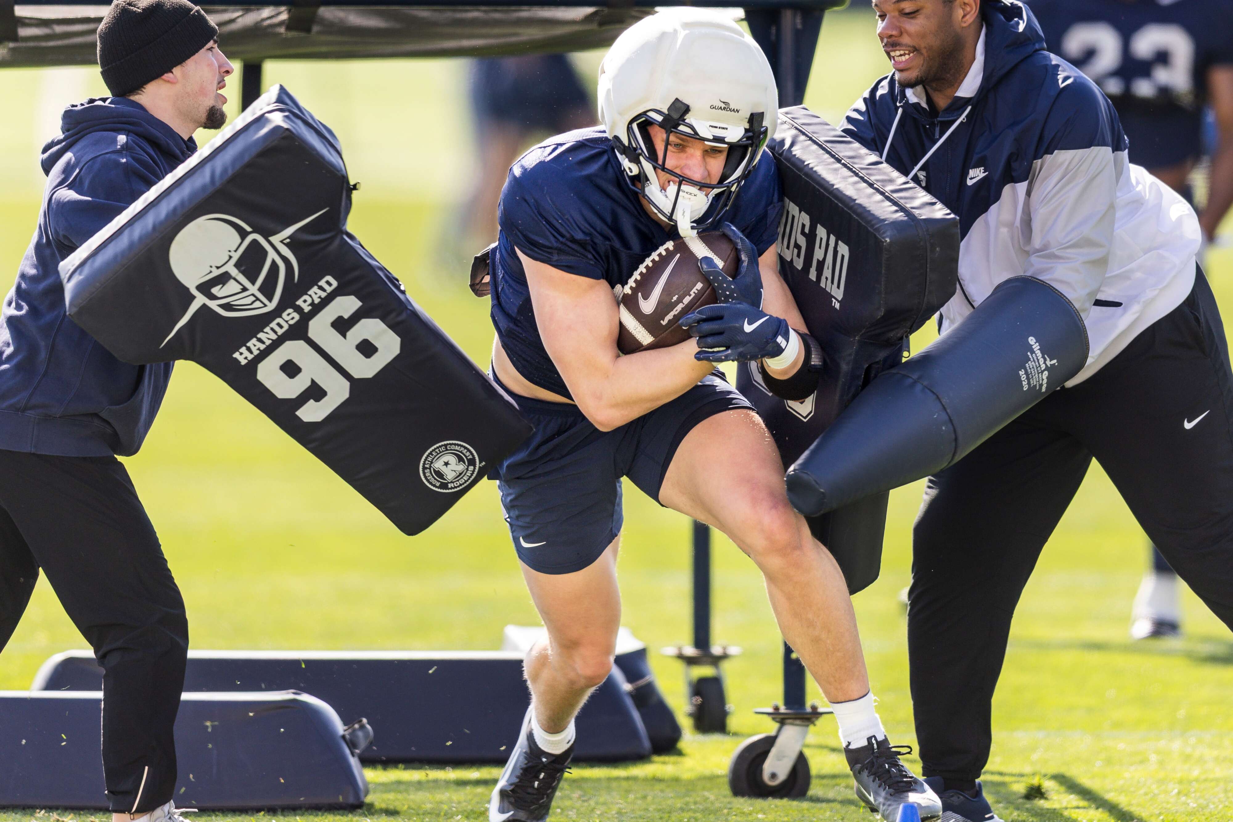 Penn State RB room post-spring: Lions have enticing options but just ...