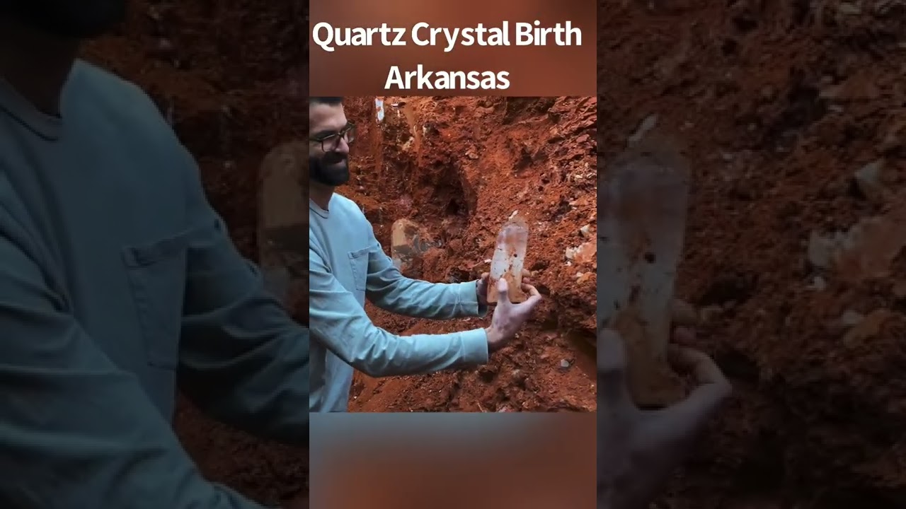 Quartz crystal pull of a lifetime 🤩