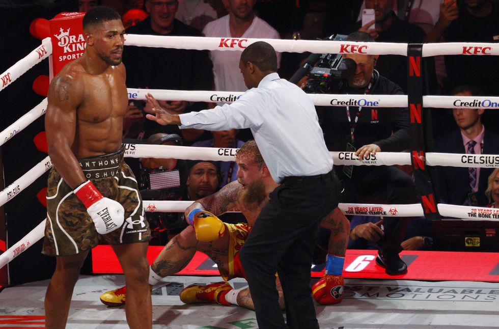 Jake Paul admits Anthony Joshua might have ended his boxing career ...