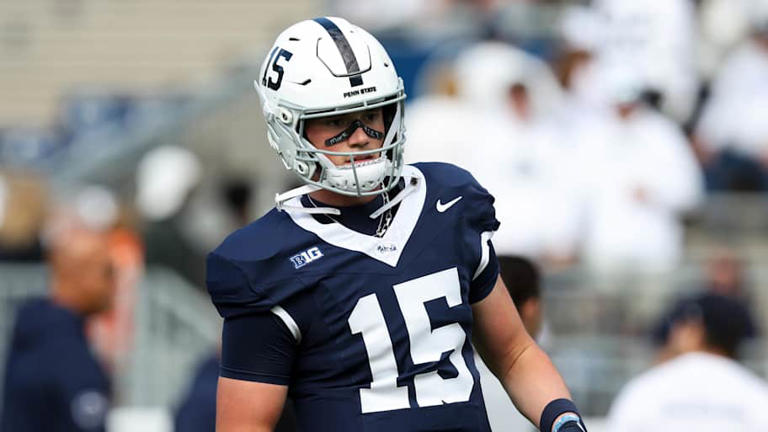 Drew Allar felt effects of huge workload at Steelers rookie minicamp