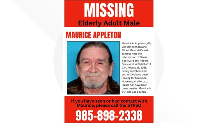 Human remains found in St. Tammany pond identified as missing Slidell man