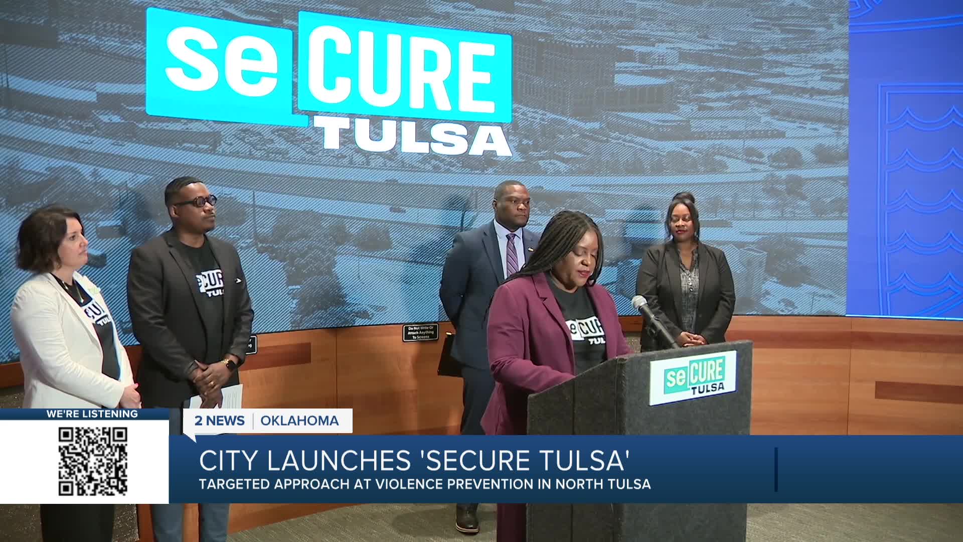 City partners launch 'Secure Tulsa' to intercept violence in north Tulsa