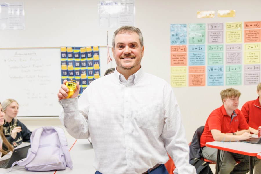 Golden Apple winner is a beloved teacher and coach