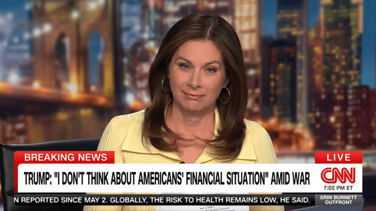 CNN's Erin Burnett taken aback by latest Trump gaffe