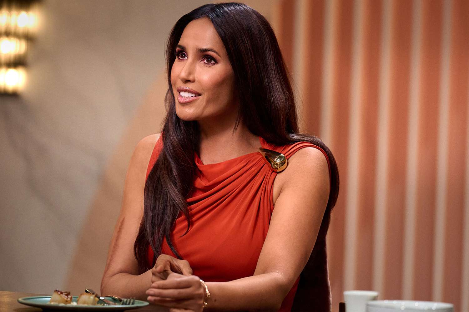 Padma Lakshmi says she's 'not in competition' with 'prior work' on “Top ...
