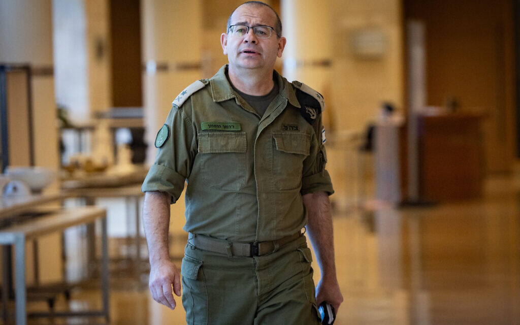 Roman Gofman, PM’s embattled pick to lead Mossad, says he’ll go all the ...