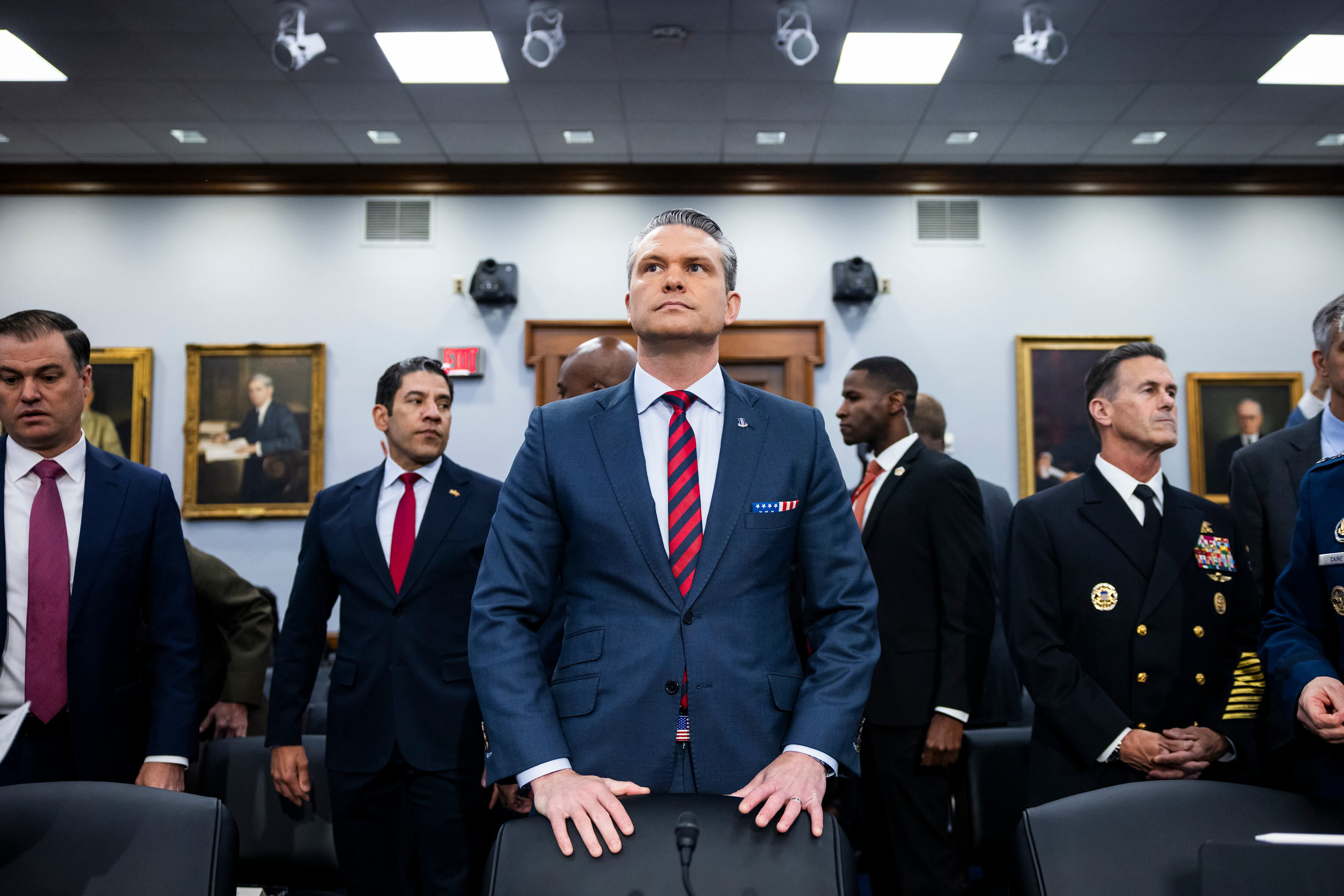 Defense Secretary Hegseth's flag-adorned fashion sparks attention