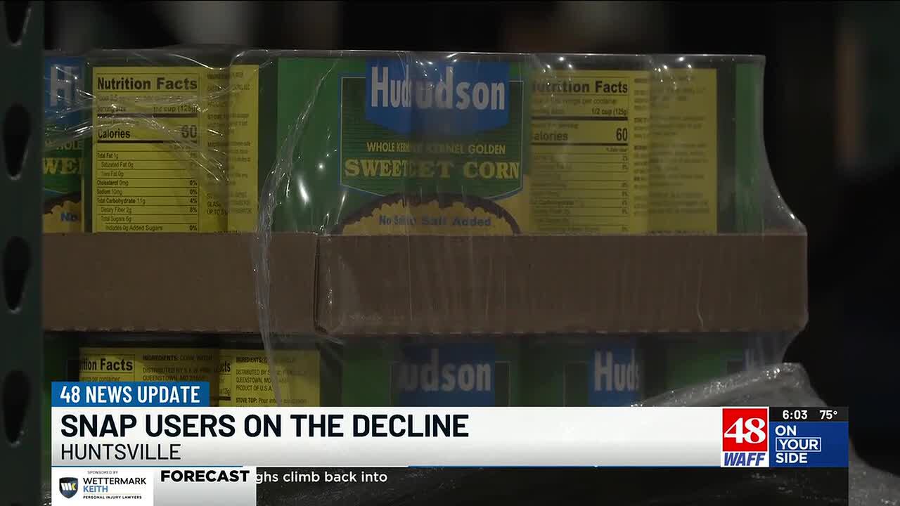 Fewer Alabamians receiving SNAP benefits, raising hunger concerns