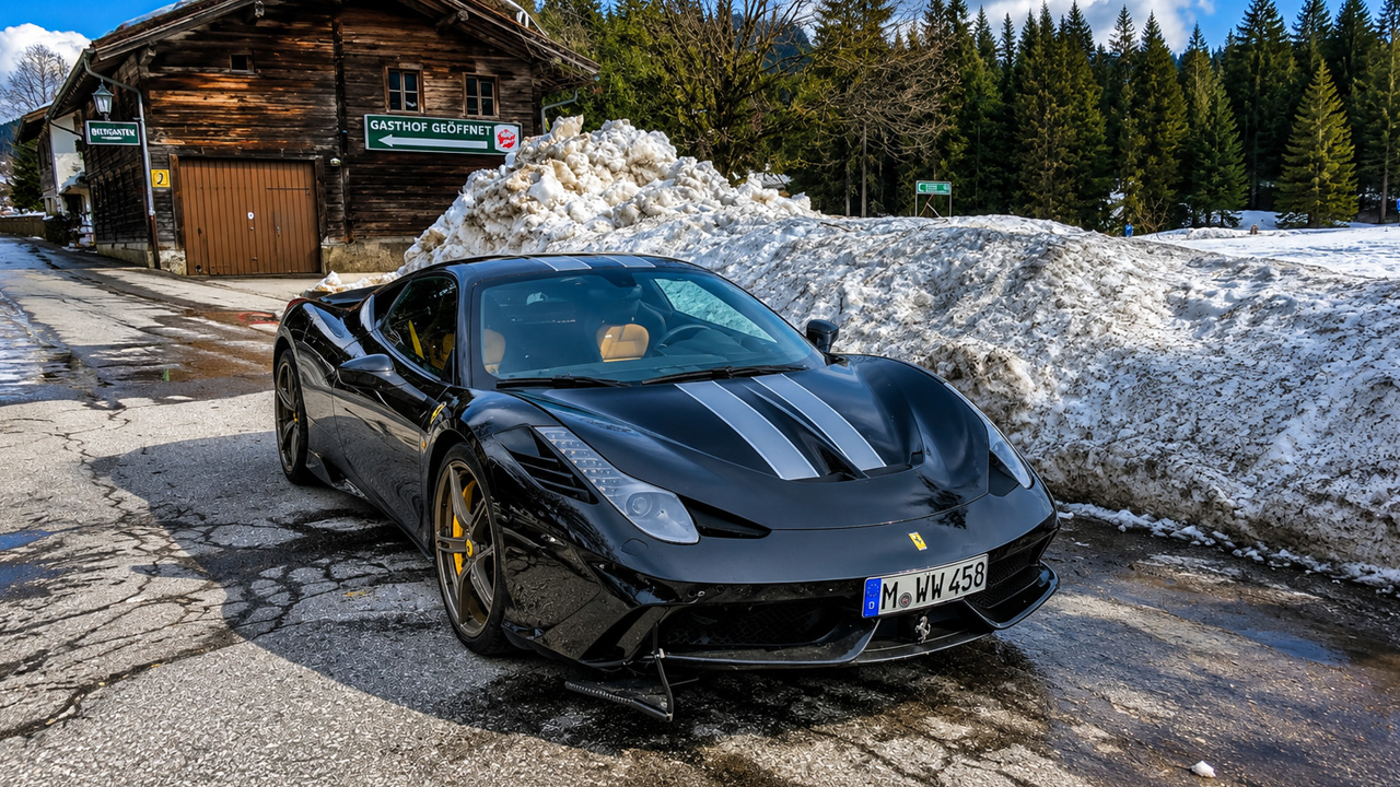 I damaged my Ferrari during a mountain drive update