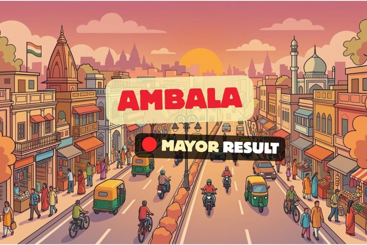 Ambala mayoral election result 2026 live: Counting of votes to start at 8am
