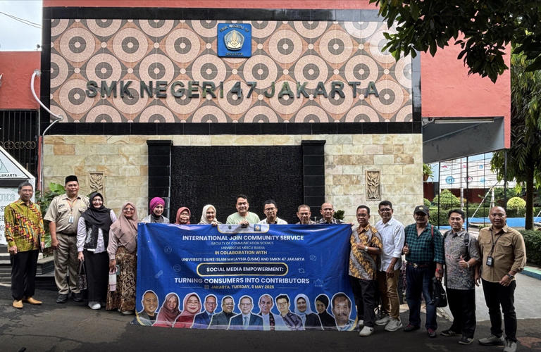 Dorong siswa jadi kreator, Fikom UMB gelar abdimas internasional di ...