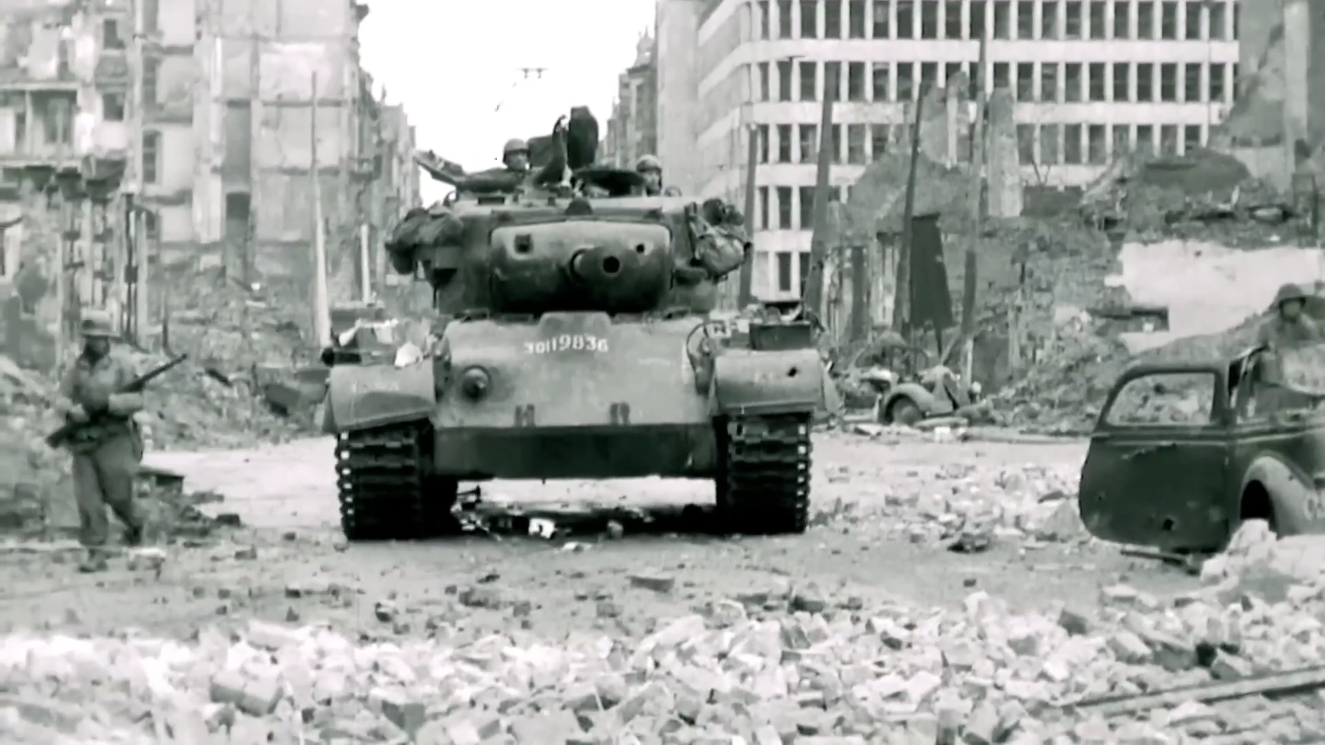 When the Pershing finally entered the war against Germany’s heavy tanks