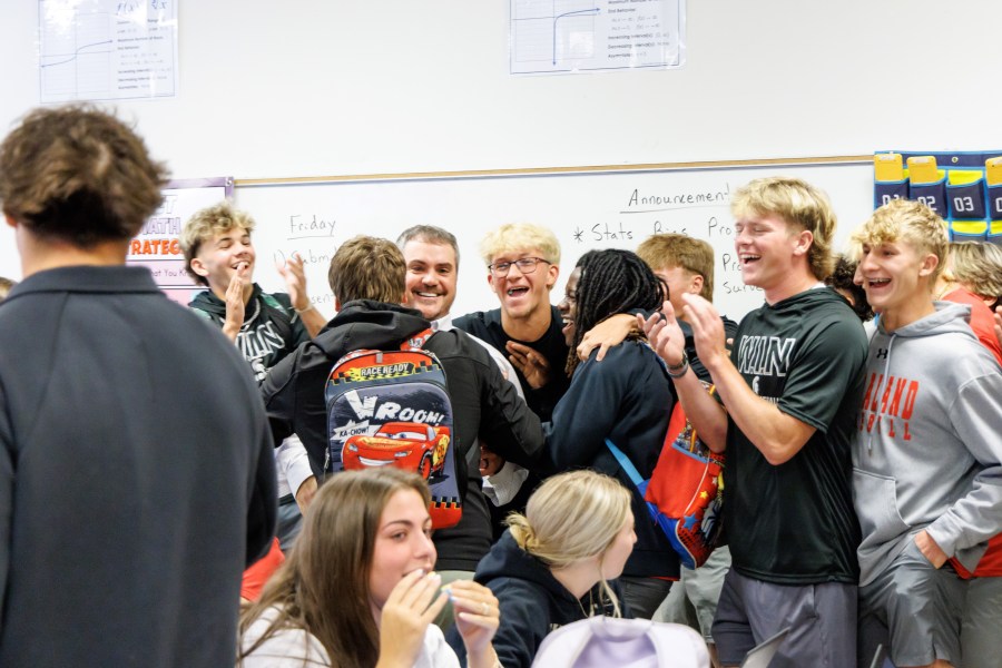 Golden Apple winner is a beloved teacher and coach