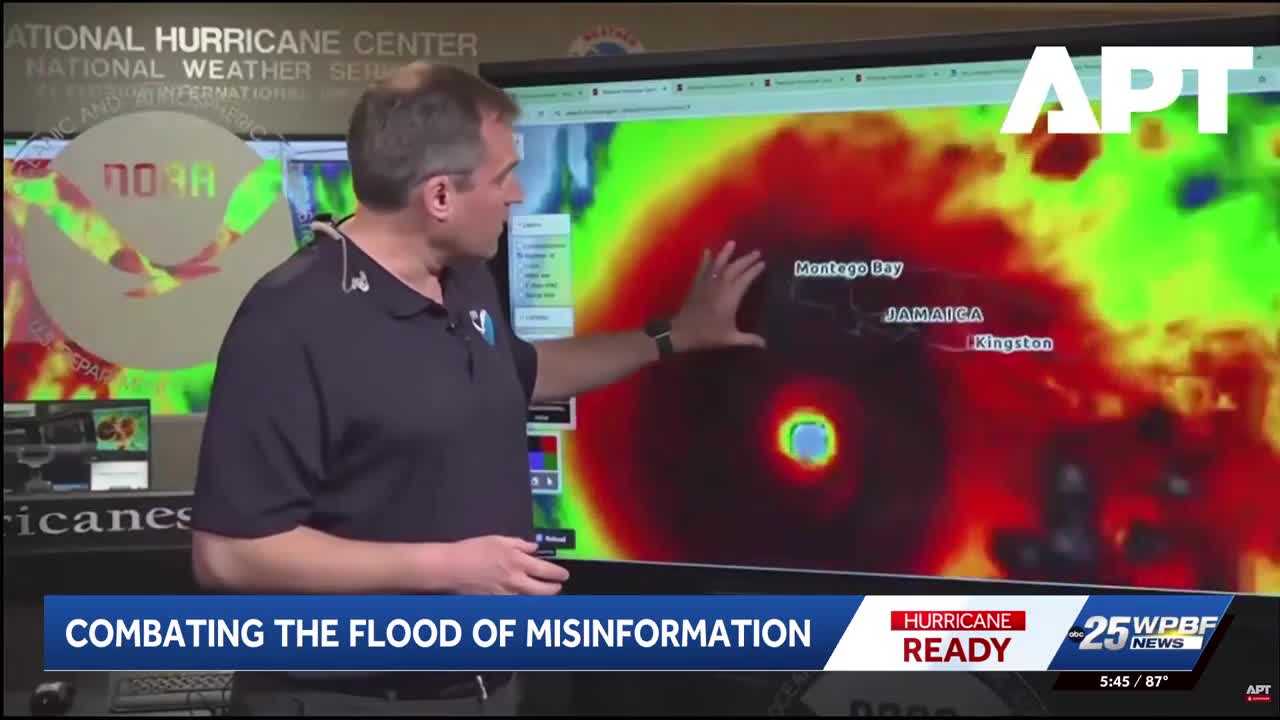 Combating misinformation during hurricane season