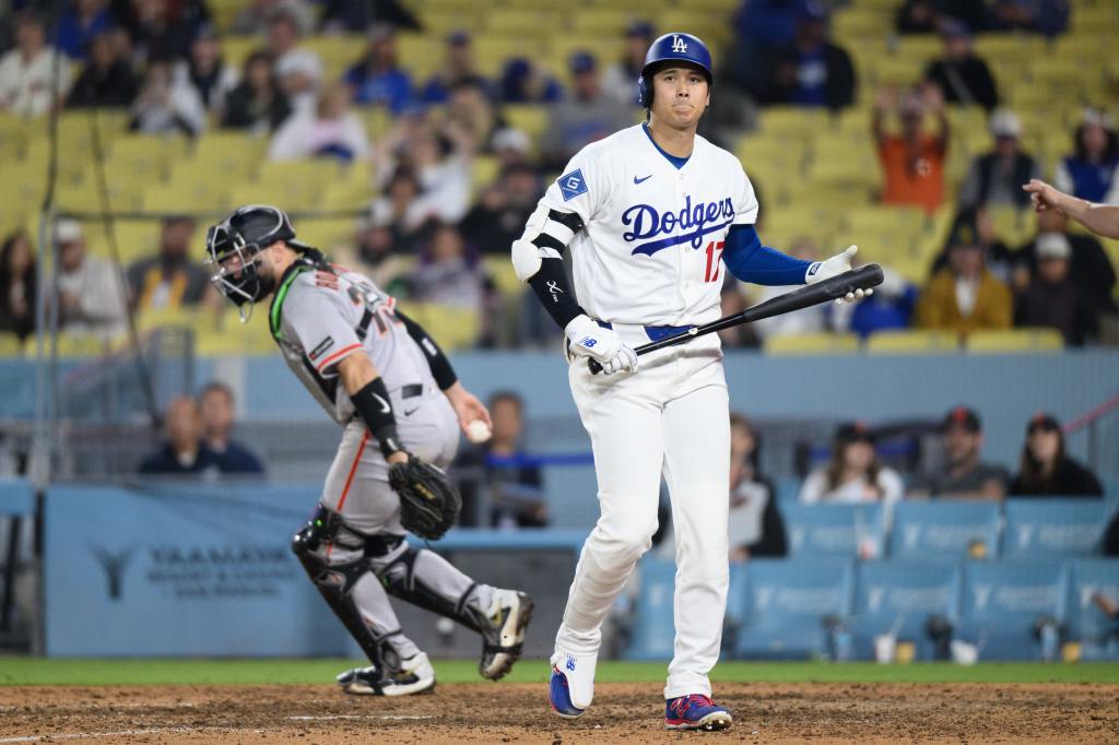 Dodgers to give slumping Shohei Ohtani back-to-back days off as hitter