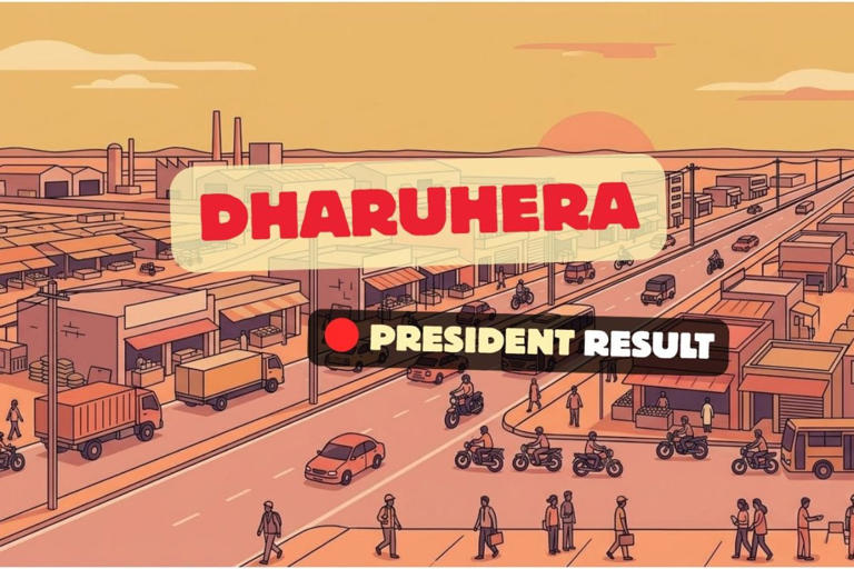 Dharuhera Municipal Committee president election result 2026 live ...