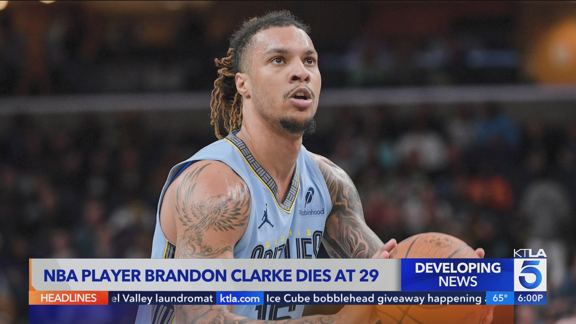 Nba Player Brandon Clarke Dies At 29 In La