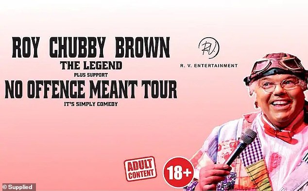 Theatre cancels 'Chubby' Brown's 'No Offence Meant' show... because it ...