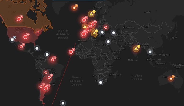 Hantavirus map hotspots: Growing infection rate now feared in the ...