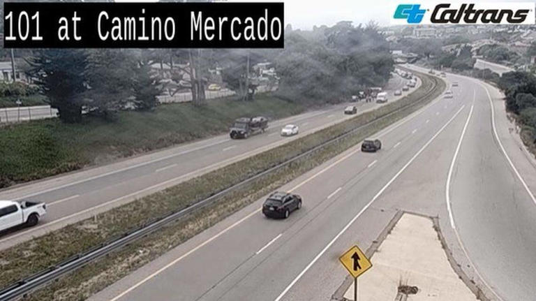 Multi-car pileup slows traffic on Highway 101 in SLO County