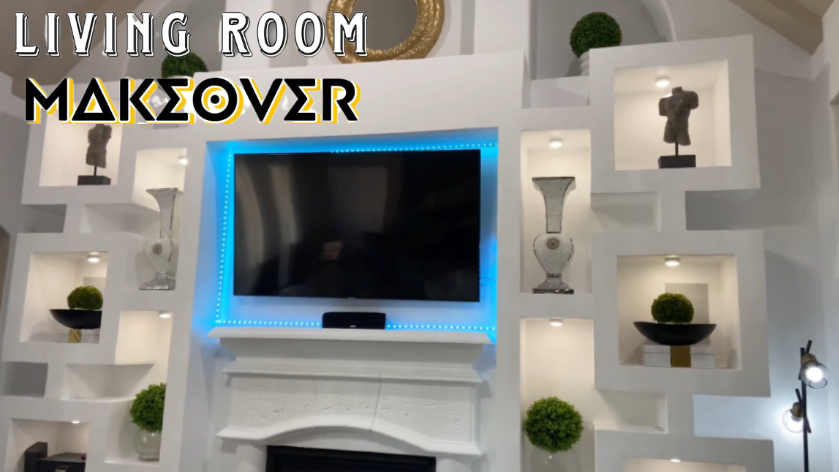 The simple styling tricks behind this elevated living room