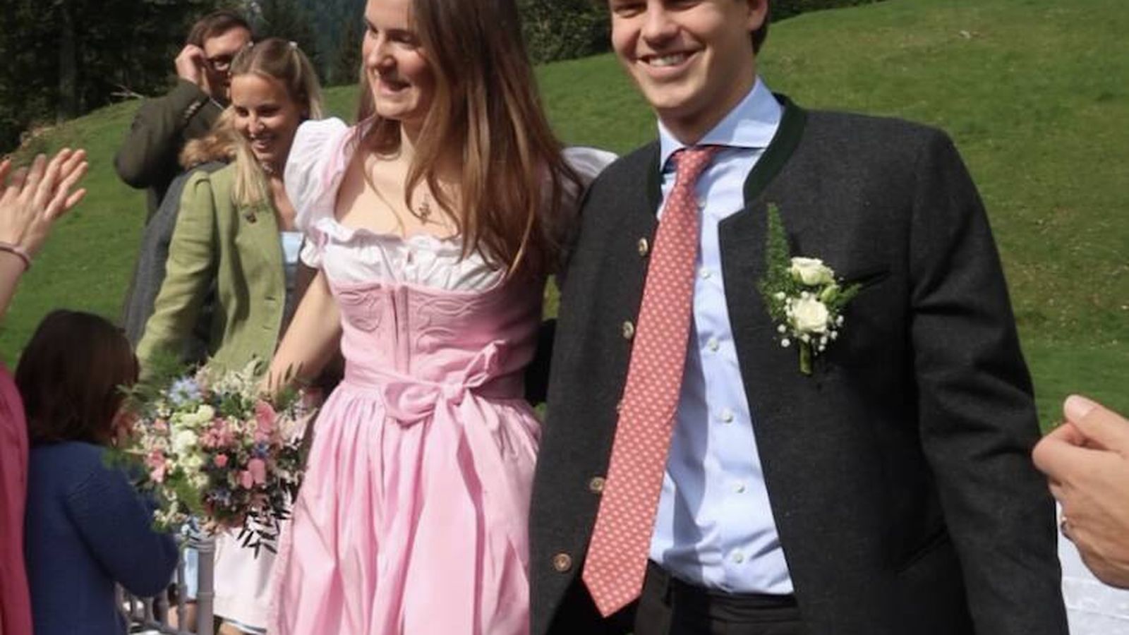 La boda tirolesa de Lukas von Lattorff, el hijo de Tatiana de ...