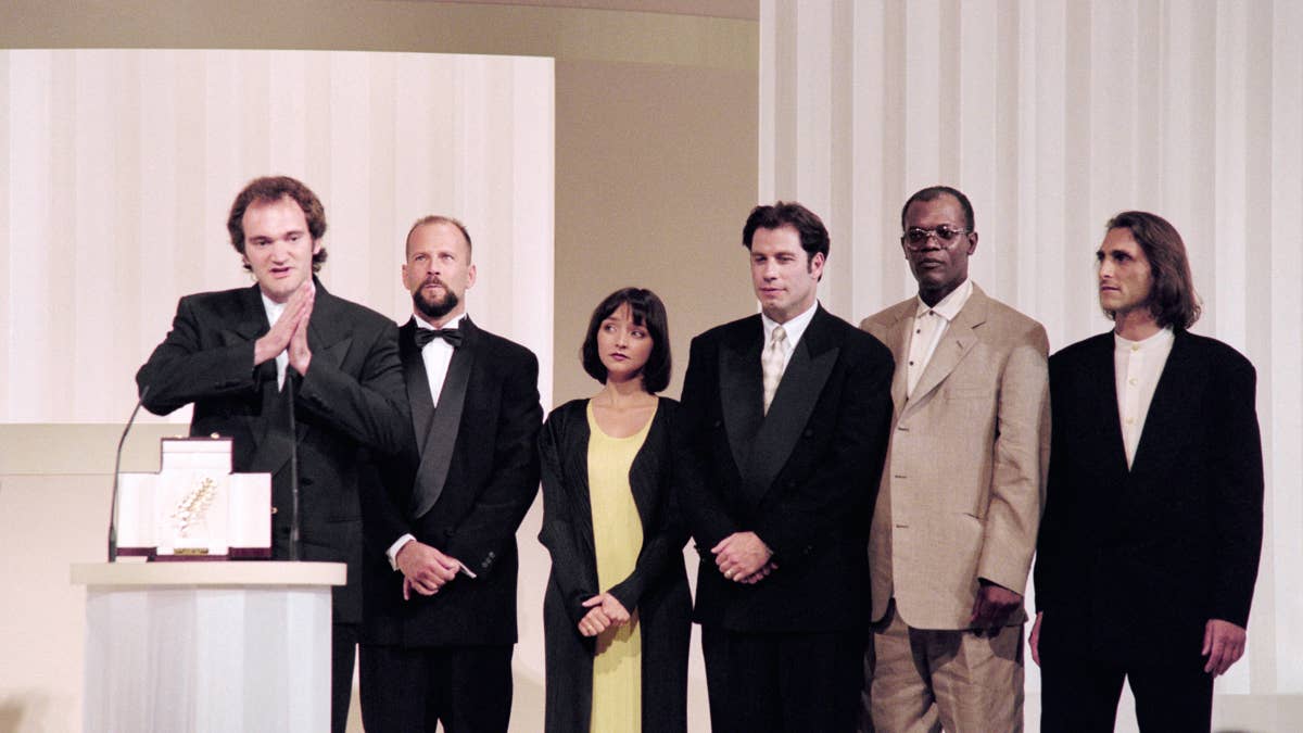 Pulp Fiction, that revived John Travolta's career, premiered at Cannes ...