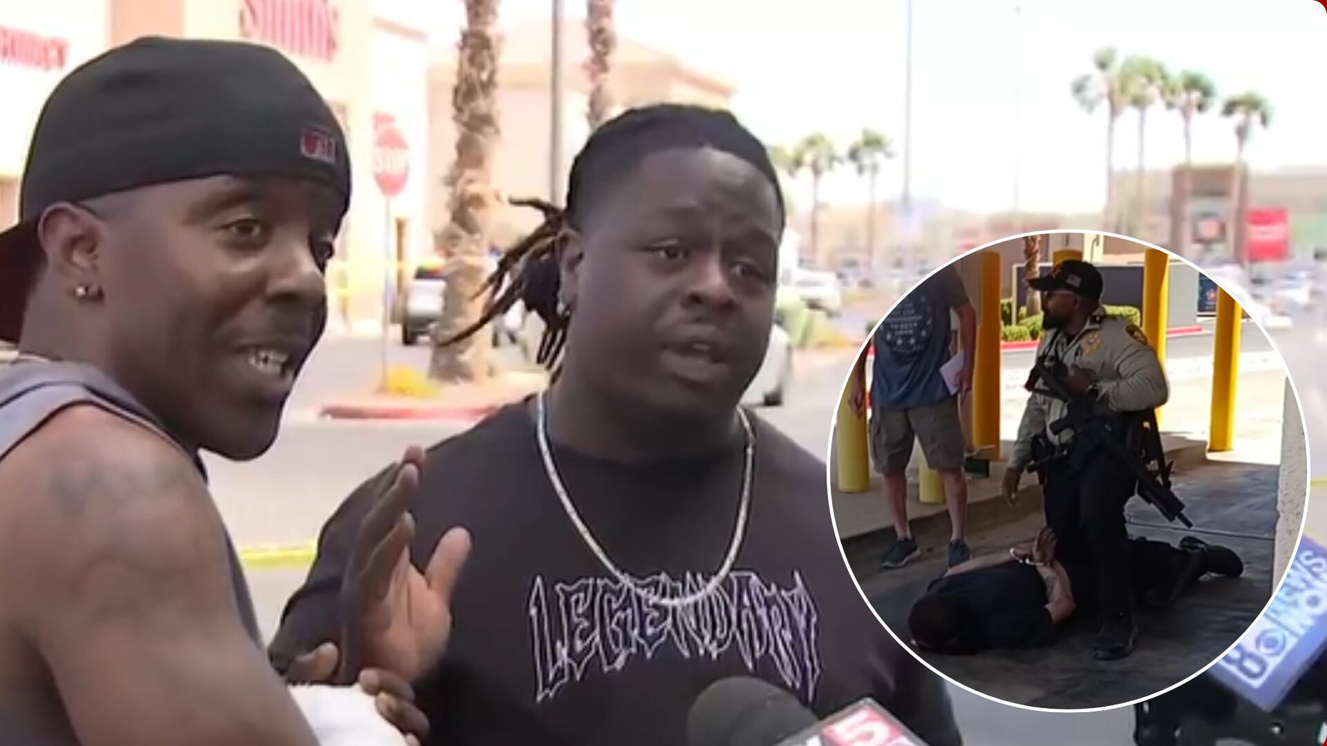 Good Samaritans tackle suspect during Las Vegas grocery store shooting ...