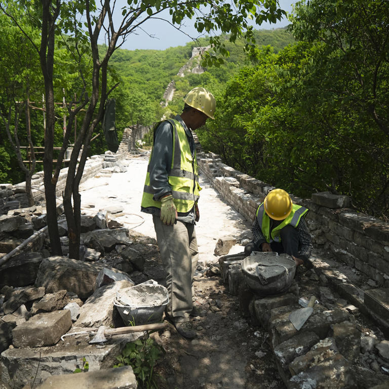 China’s Great Wall is being restored one brick at a time