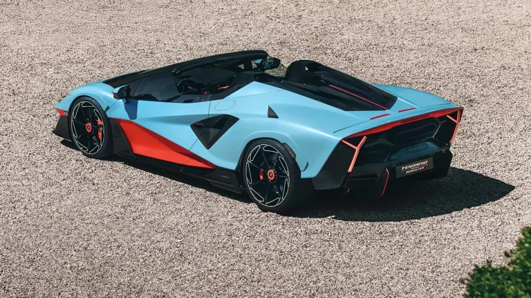 Lamborghini Fenomeno Roadster revealed as brand’s fastest open-top supercar