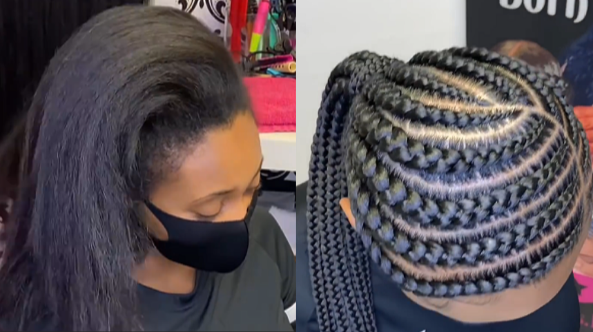 What makes this hairstyle look so full and natural