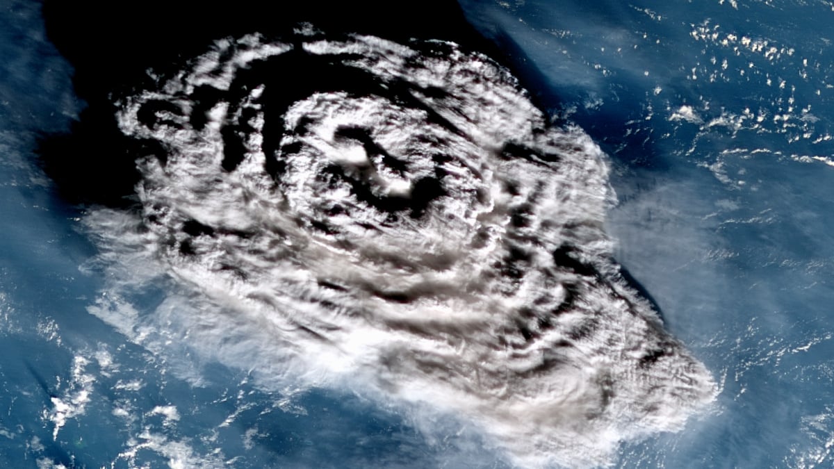 A massive volcano destroyed methane in the sky, and scientists are stunned