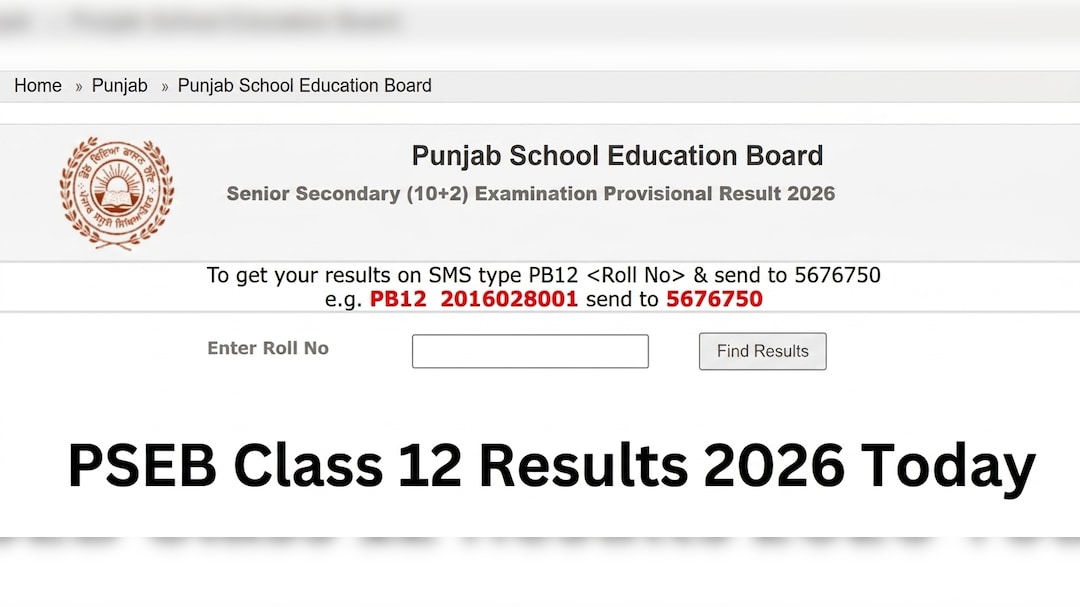 PSEB class 12 result 2026 to be out today; how to check scorecard on ...