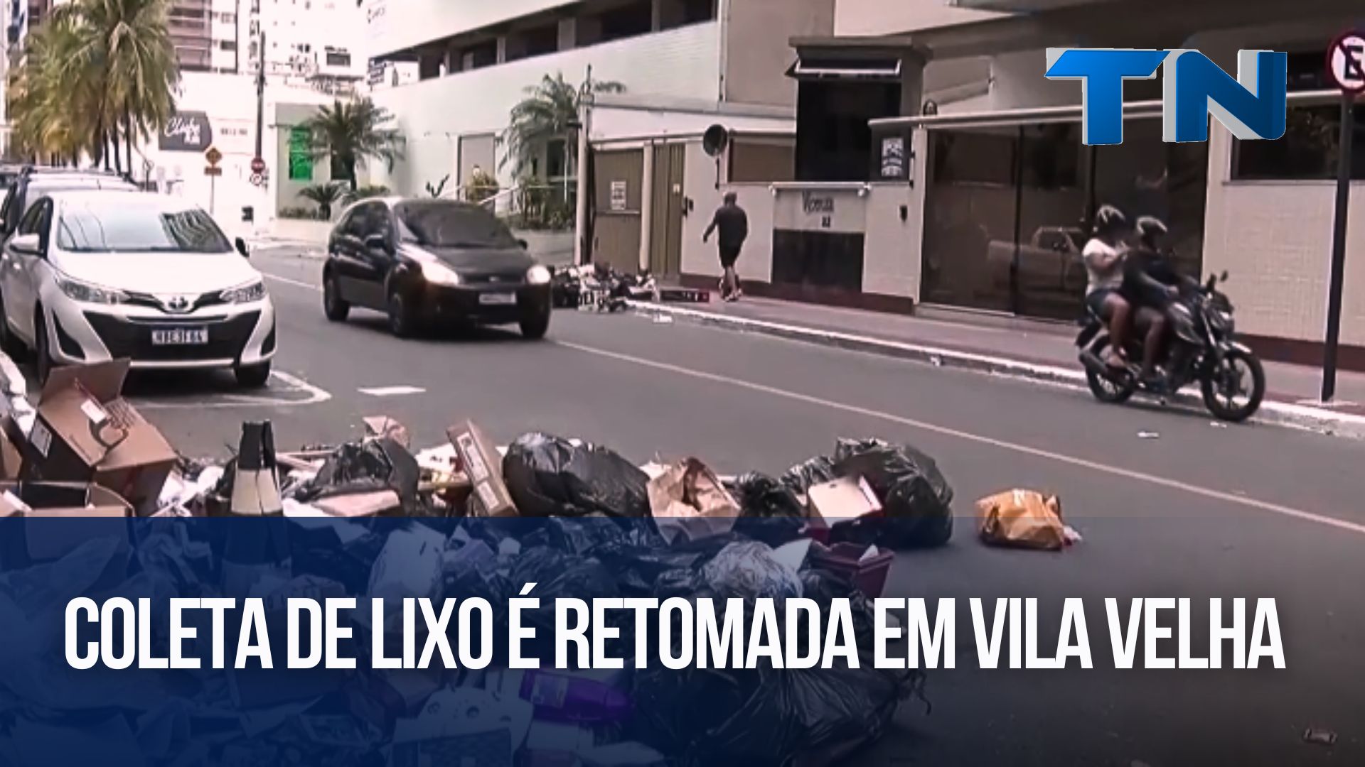 Coleta de lixo é retomada em Vila Velha
