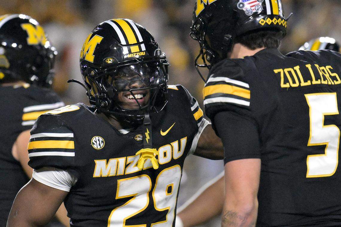 Missouri Tigers running back Ahmad Hardy released from hospital after ...