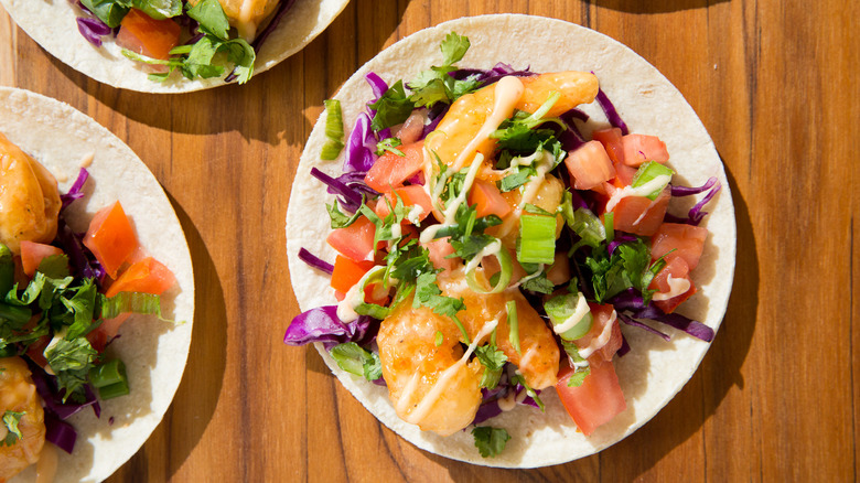 Dynamite shrimp tacos recipe