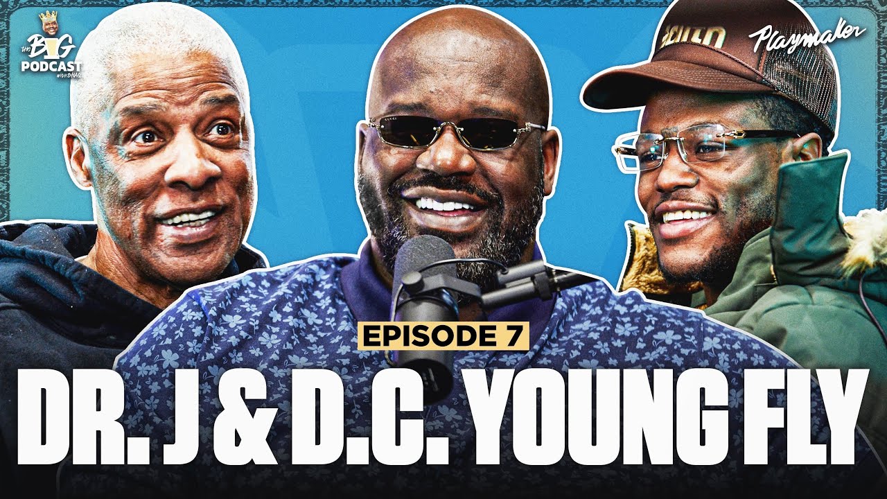 Shaq and DC Young Fly have a roast battle while Dr J reveals wild ...